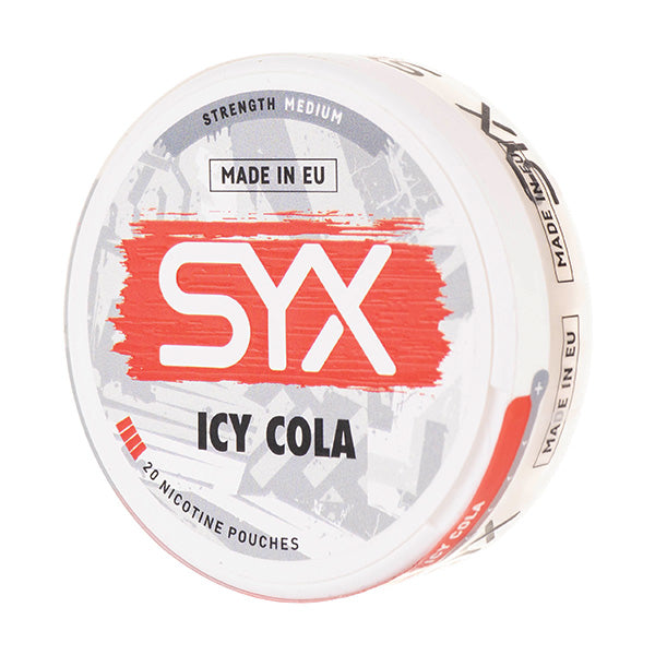 SYX Icy Cola Nicotine Pouches 6mg | Medium Strength - Alternix