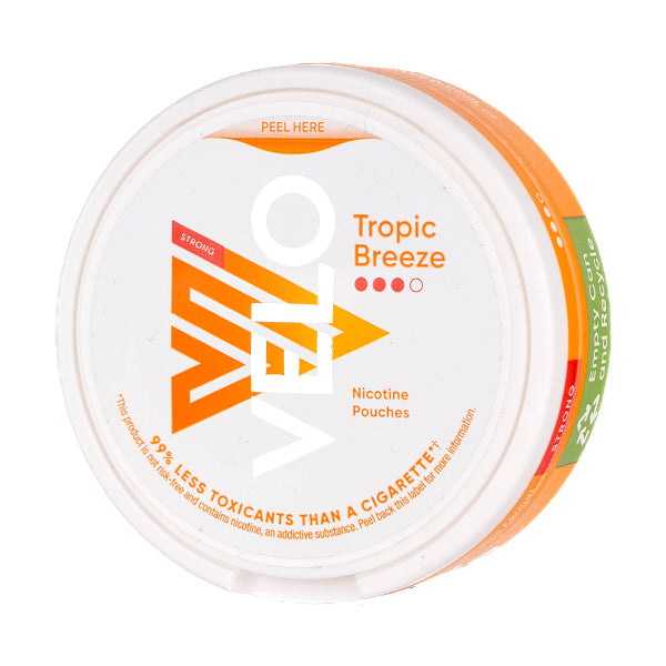 VELO - Tropic Breeze Nicotine Pouches (10mg) - Smoke Free Living